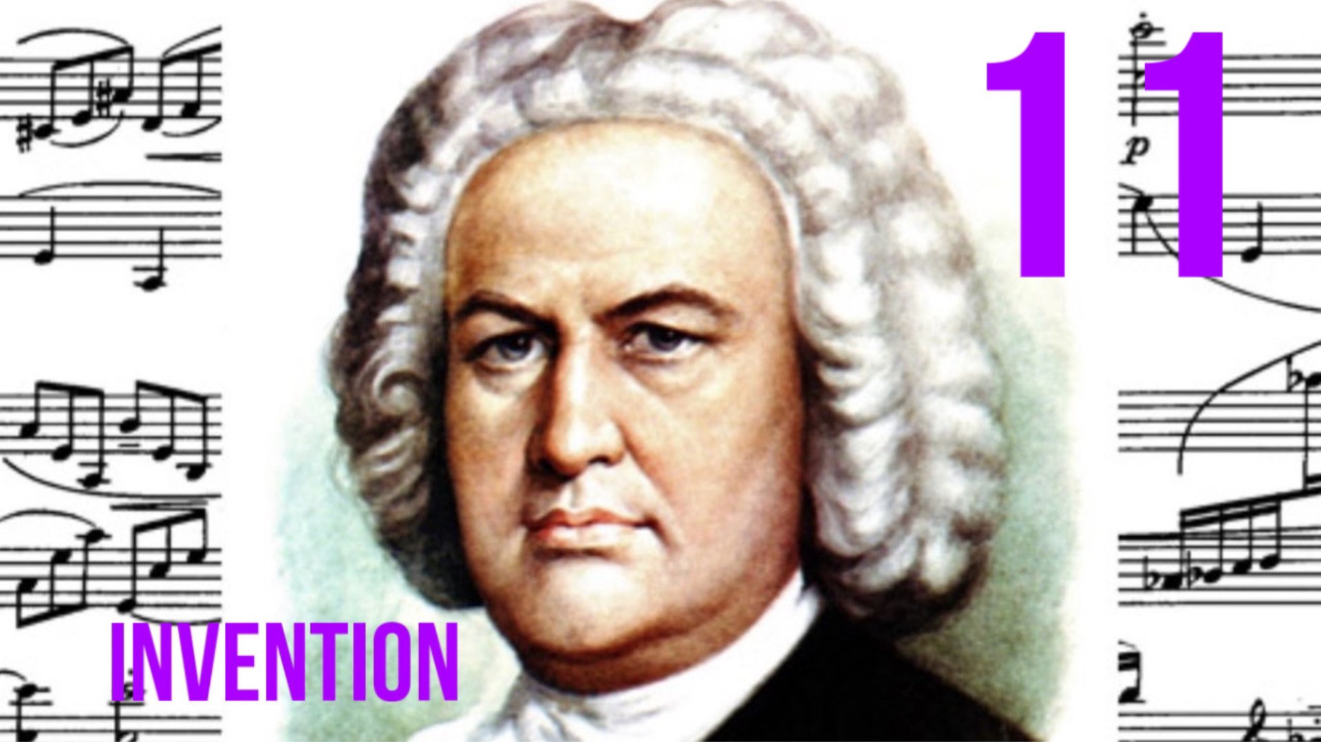 Инвенция 11 Иоганна Себастьяна Баха /Соль минор/ Фортепиано  #inventionbach #invention