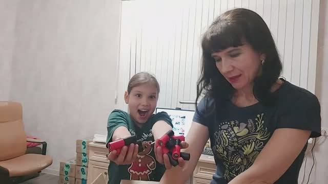 #распаковка с внучкой