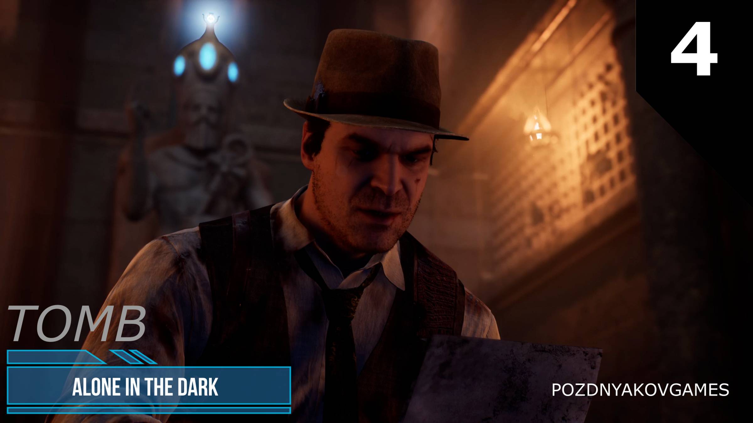 Alone in the Dark (2024) / Прохождение #4 (Longplay) ГРОБНИЦА