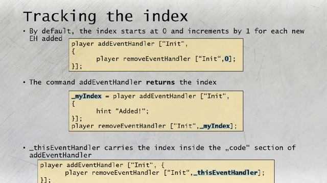 Теория редактора Arma 3 - Event Handlers