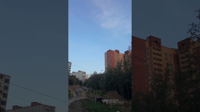 Перекопали двор в Москве