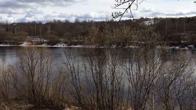 Река Ухта  Прозевали ледоход / Канал Ухта