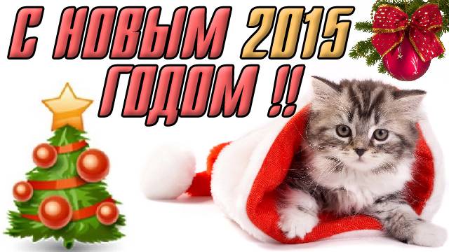 Поздравление с новым 2015 годом ))