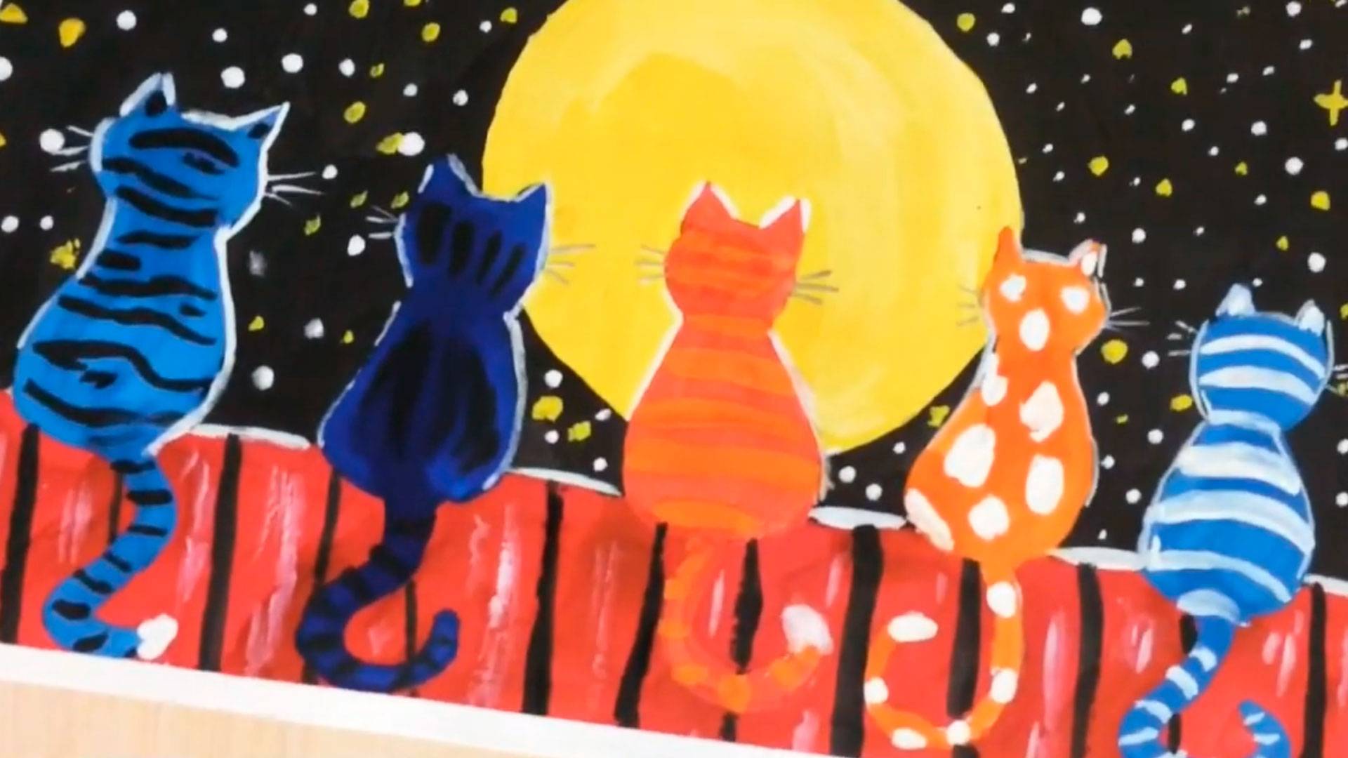 Урок рисования. Дистанционное обучение