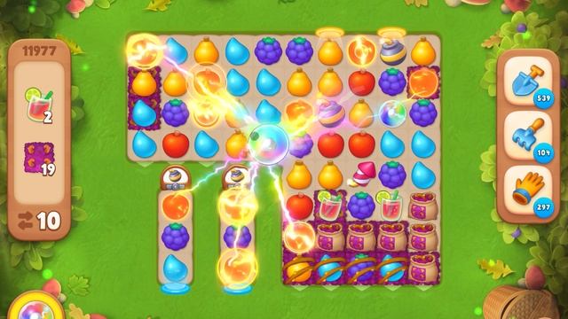 GardenScapes уровень 11977 без бустеров