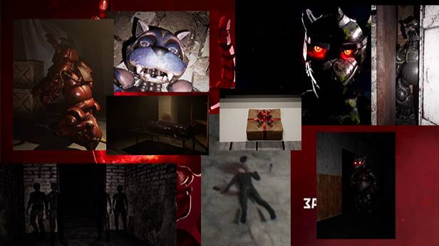 бык очень сильный (нет)  а старые аниматроники  очень медленные (CASE 2 Animatronics Survival)№2