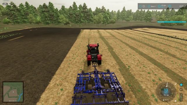 Farming Simulator 22 ЗАО Суворовское. Культивация. "КОНЕЧНАЯ ОСТАНОВКА" #11