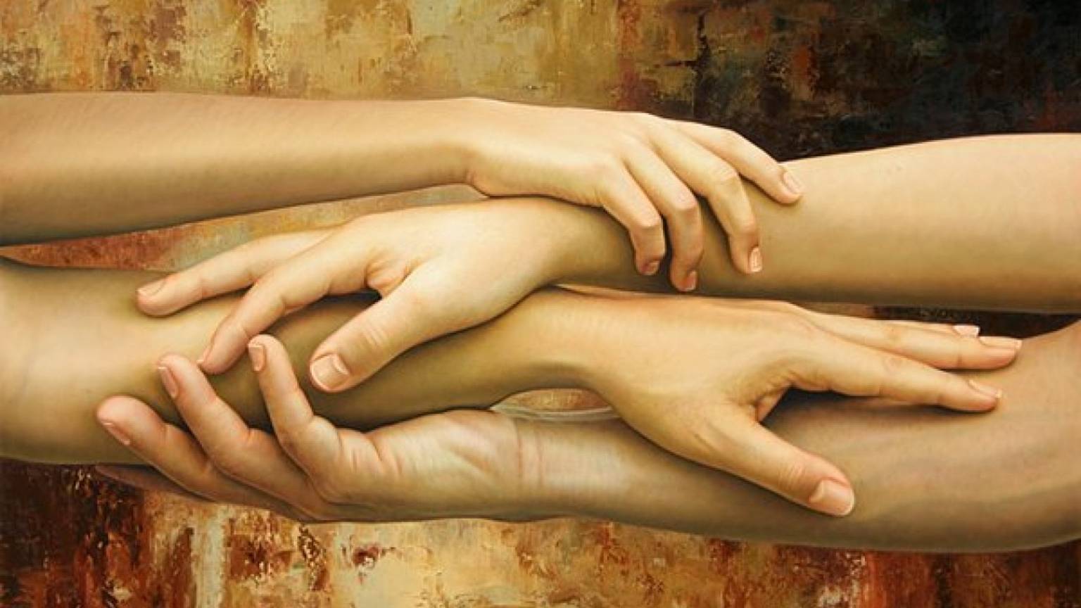 Прикосновенье нервных рук