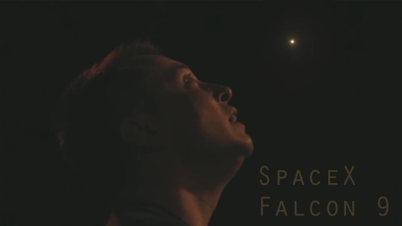 Успешная посадка Falcon 9 компании SpaceX под музыку