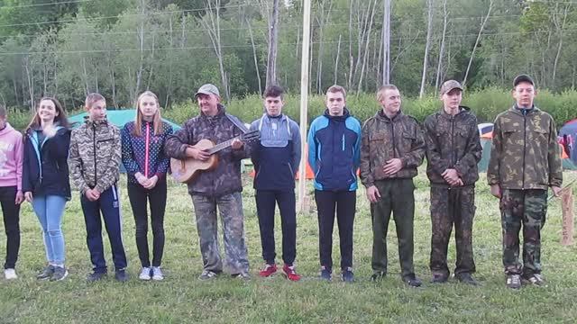 14. Молодёжный турслёт.  Агитбригада "Перевозских бродяг", июнь 2018