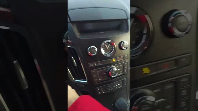 Cadillac CTS2, 2008, cold start, -36*C at night