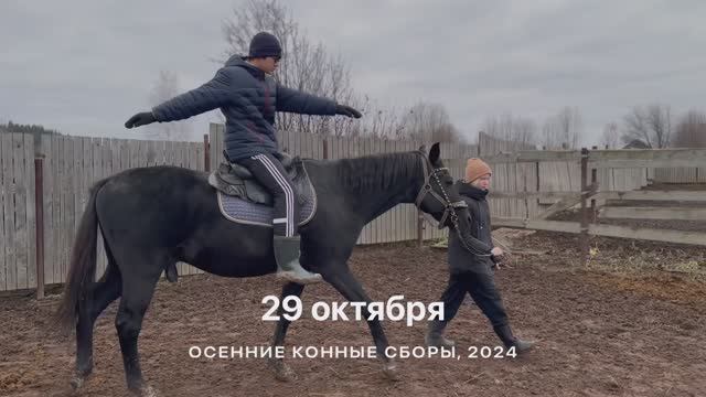 29 октября: Четвёртый день осенних конных сборов в Быму