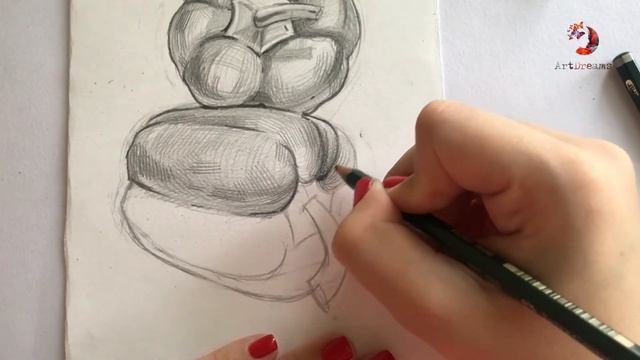 Урок - Рисуем Перцы Болгарские Простым Карандашом За 15 Минут!