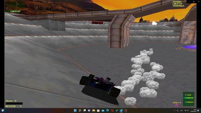 Twisted Metal 2 ПОЕДИНОК ШУСТРИК VS ХИППИ VS СПЕКТР VS УБИЙЦА 4 ПОПЫТКА