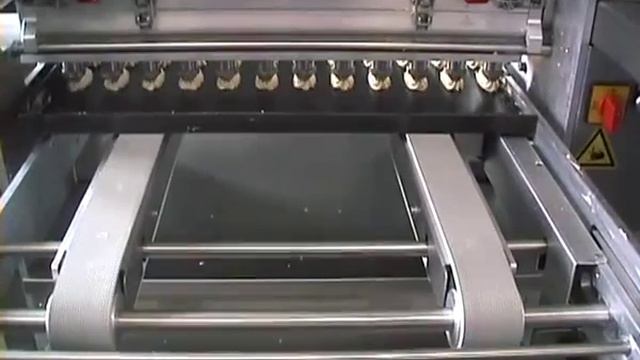 Работа насадок с вращением у кондитерской отсадочной машины DSM 600