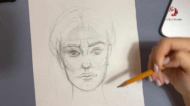 Урок -  Портрет В Графике