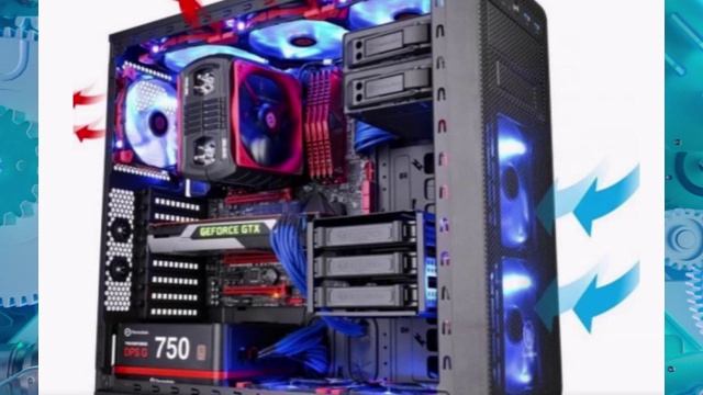 система вентиляторов в компьютерах