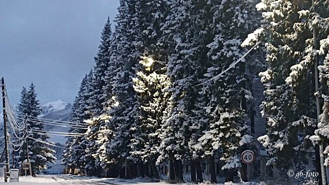 Утро в поселке Аршан