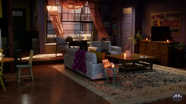 Сериал Друзья уютная квартира Моники. Эмбиент и музыка | Friends ambient music