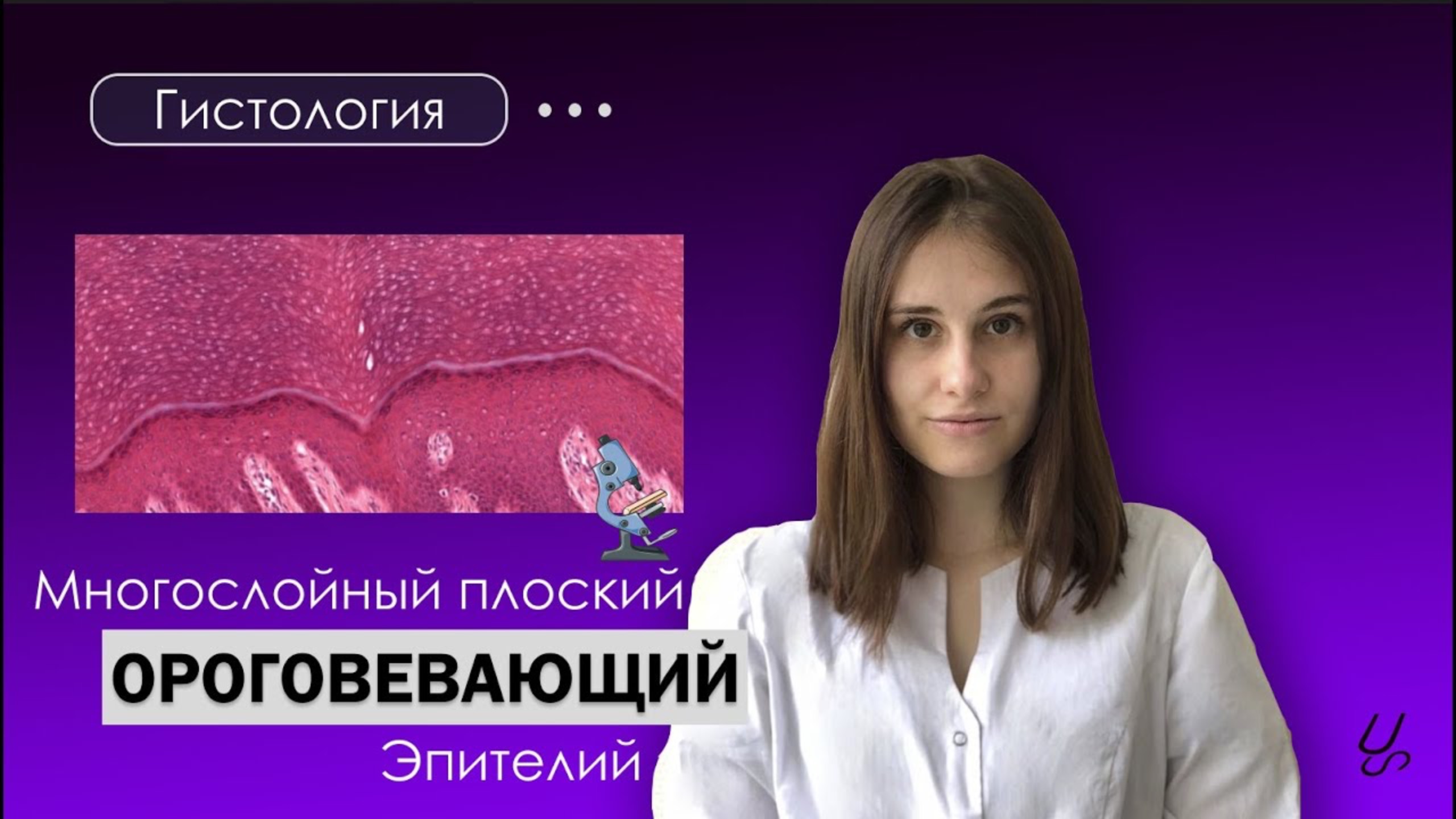 Гистология | Многослойный плоский ороговевающий эпителий