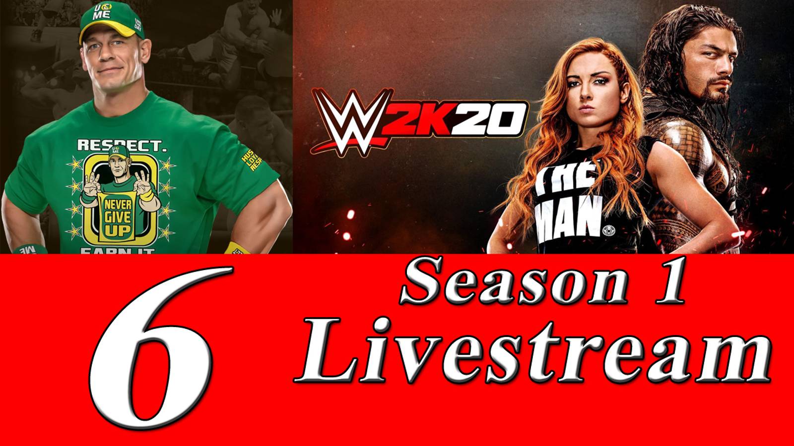 Соревновательный стрим by Captain Miller (WWE 2K20) №6 [SEASON 1]