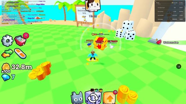 Играю в pets go roblox и трачу много зелий + получил много крутого