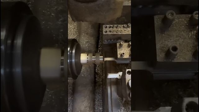 Токарный автомат продольного точения с ЧПУ. Изготовление резьбового штуцера G1\2 из латуни #штуцер #