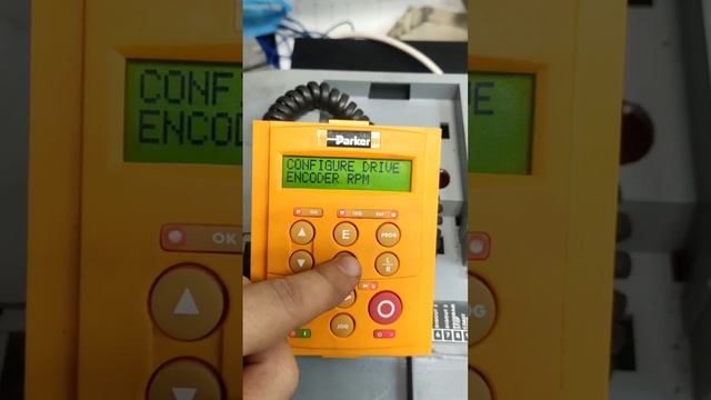 PARKER Hannifin 590P настройка для работы с инкрементальным энкодером
