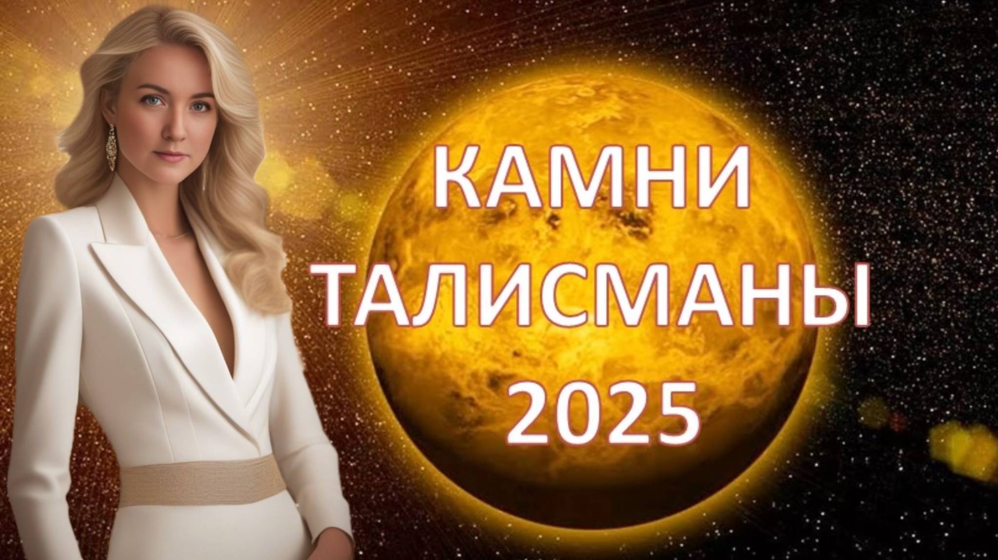 Камни талисманы 2025 года - года Венеры