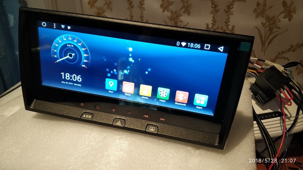 Aoluoya, замена магнитолы Audi A6 C5