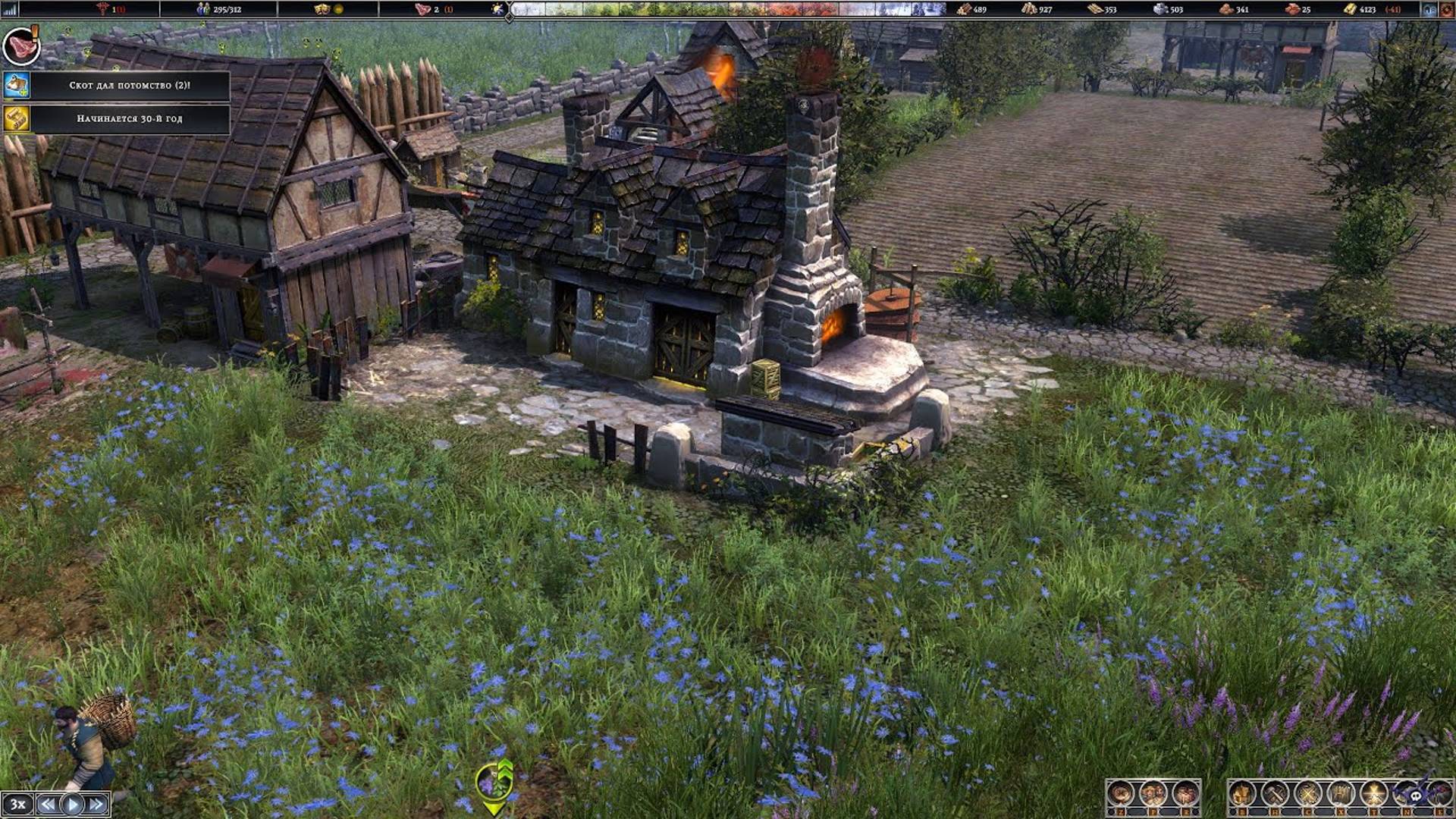 [PC] [29] Farthest Frontier v0.7.6: Построил Литейную