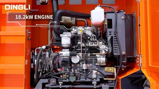 Обзор внедорожного подъемника DINGLI JCPT1523RTL: двигатель, мощность и преодоление подъемов