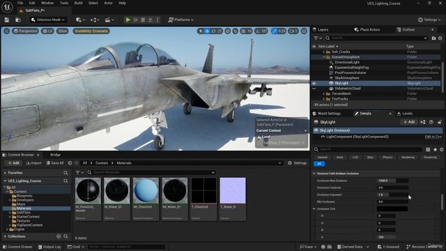 UE5 (Освещение для начинающих кинематографистов) 07 (Sky light)