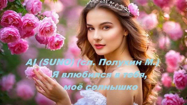 AI (SUNO) m(сл. Полухин М.) - Я влюбился в тебя, моё солнышко!