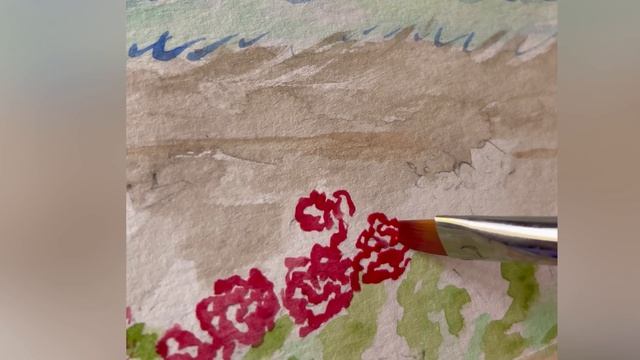 Картина на берегу океана Калифорния Девушка с собакой