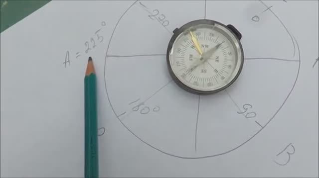 Как пользоваться компасом Заход в лес и выход /Азимут/ Компас без карты/