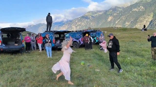 Годовщина свадьбы в горах