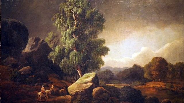 Карл Фридрих Лессинг (1808-1880) немецкий живописец-романтик