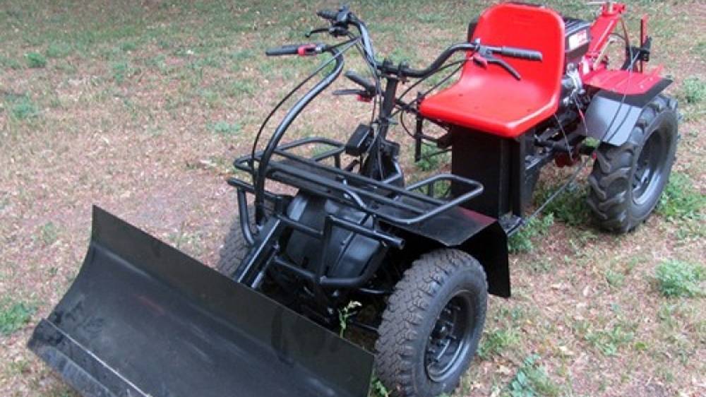 Мини-трактор. Приставка + мотоблок. Часть 1 из 2