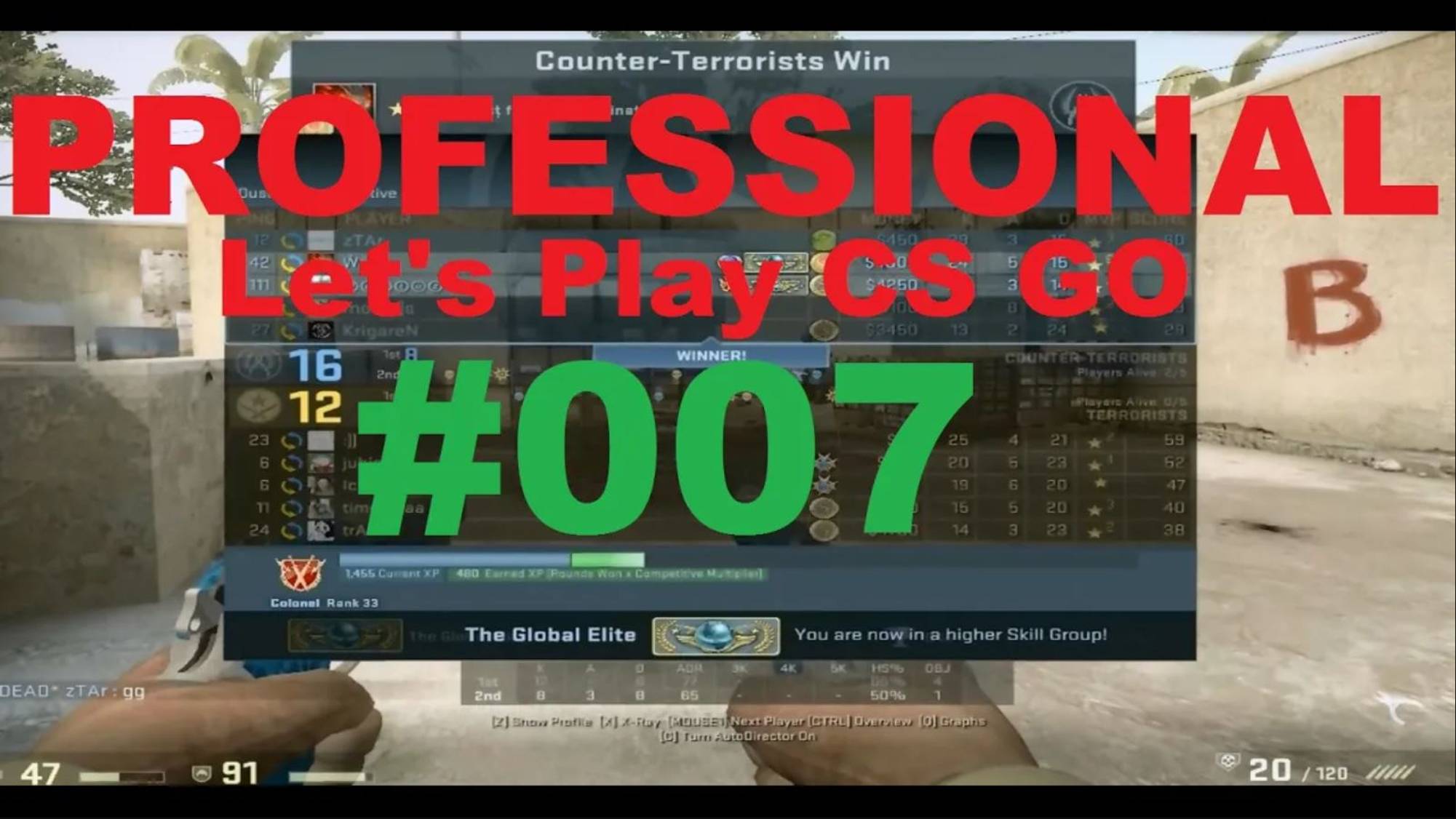 Апнул Глобала - PROFESSIONAL LP CS #7 (18+)