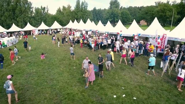 Спартакиада Комус-2018, съёмки с беспилотника | ECS