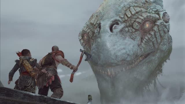 God of War Ведьма и Мировой Змей