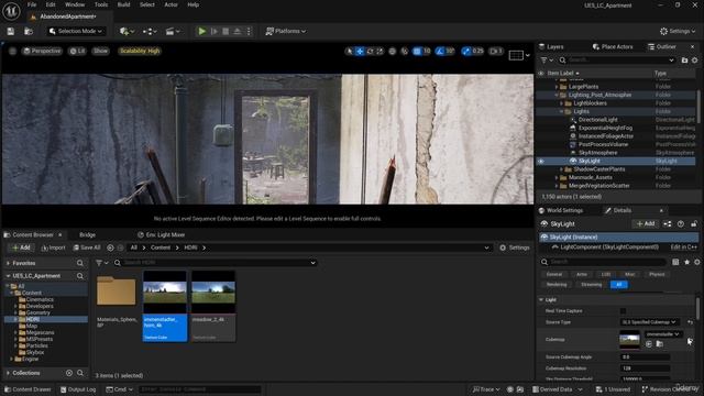 UE5 (Освещение для начинающих кинематографистов) 04 (скачиваем кассеты)