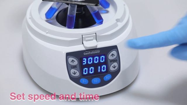 Микроцентрифуга GSC-10K, 10000 об/мин, 5300g, GenFollower