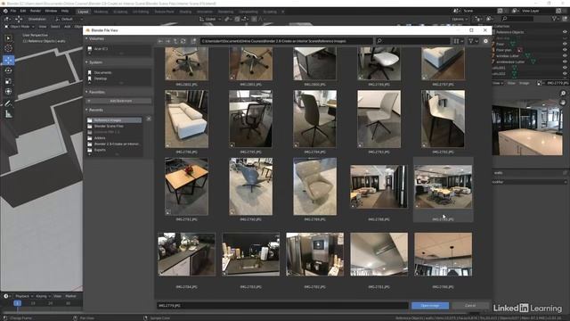 Архитектурная визуализация (Blender + Substance) устанавливаем дверные коробки (17)