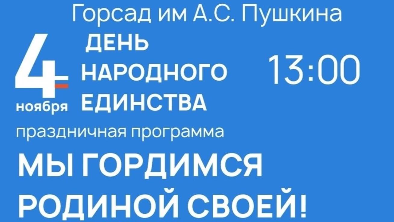"Мы гордимся Родиной своей!" в Пушкинском (Сарапул; 04.11.2024г.)