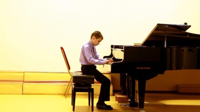 Палаш Семён 4 класс К.Черни-Г.Гермер. Этюд №12 т.2