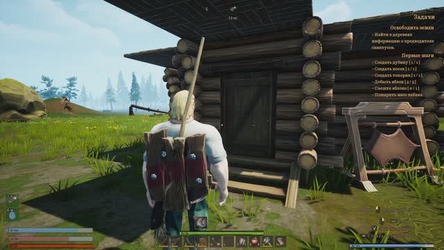 Древние  Русы : выживание #2     Большая  стройка .