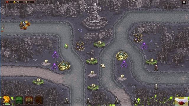 Kingdom Rush Vengeance (Безумец)  → 28. Древние Призраки - Железное (iron)