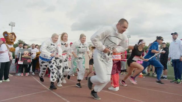 Спартакиада Комус - 2023 в Лужниках - более 5 тыс участников! Ролик о событии 1 минута